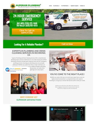 Trusted Bay Area Plumbers | Superior Plumbing and Drain | PDF