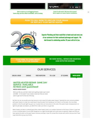 Trusted Bay Area Plumbers | Superior Plumbing and Drain | PDF