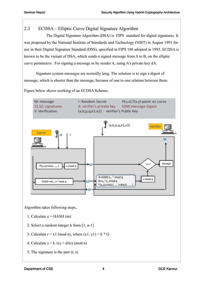 Presentation on Cryptography_Based on IEEE_Paper | PDF