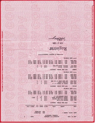 Unofficial Transcript1Harrington | PDF