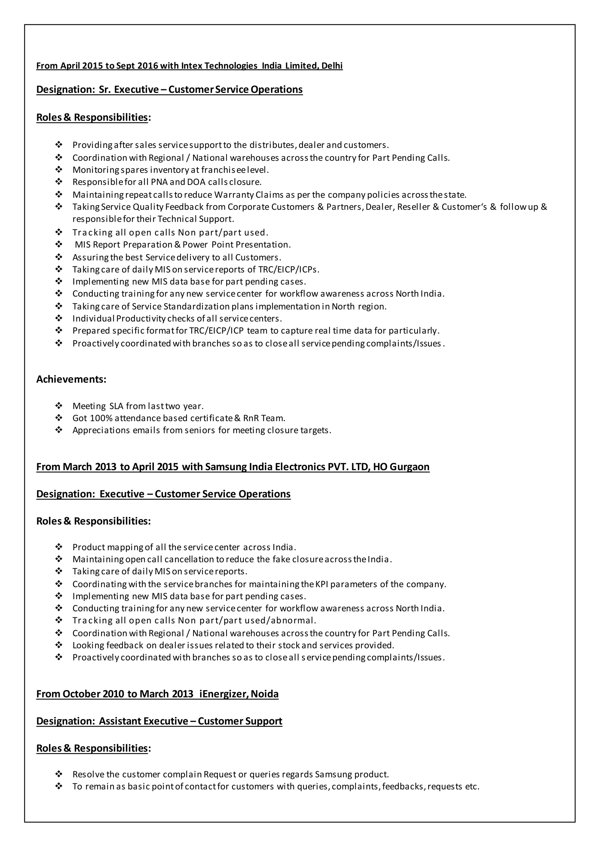 Resume | PDF