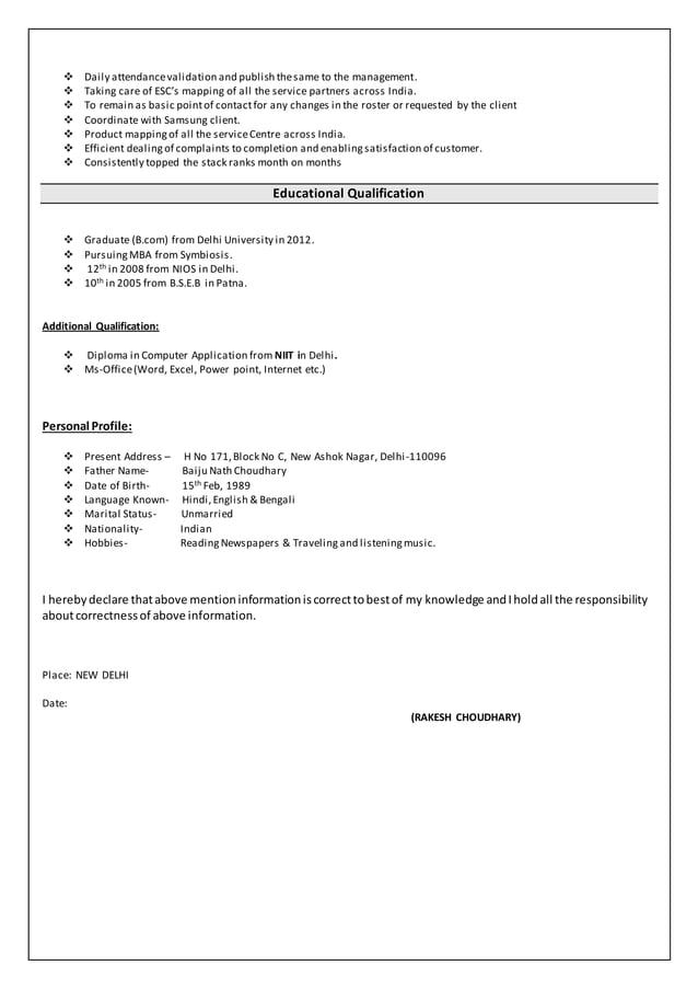 Resume | PDF