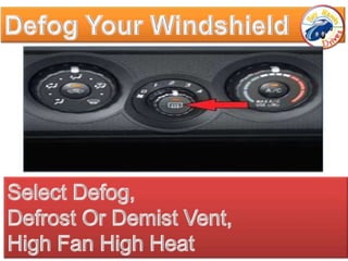 HOW TO DEFOG CAR'S WINDSCREENS | PPT
