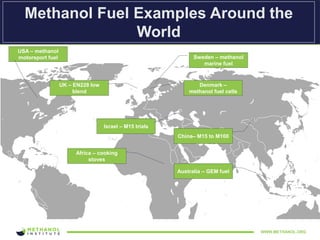Methanol institute 2016 overview of rapidly emerging methanol markets ...