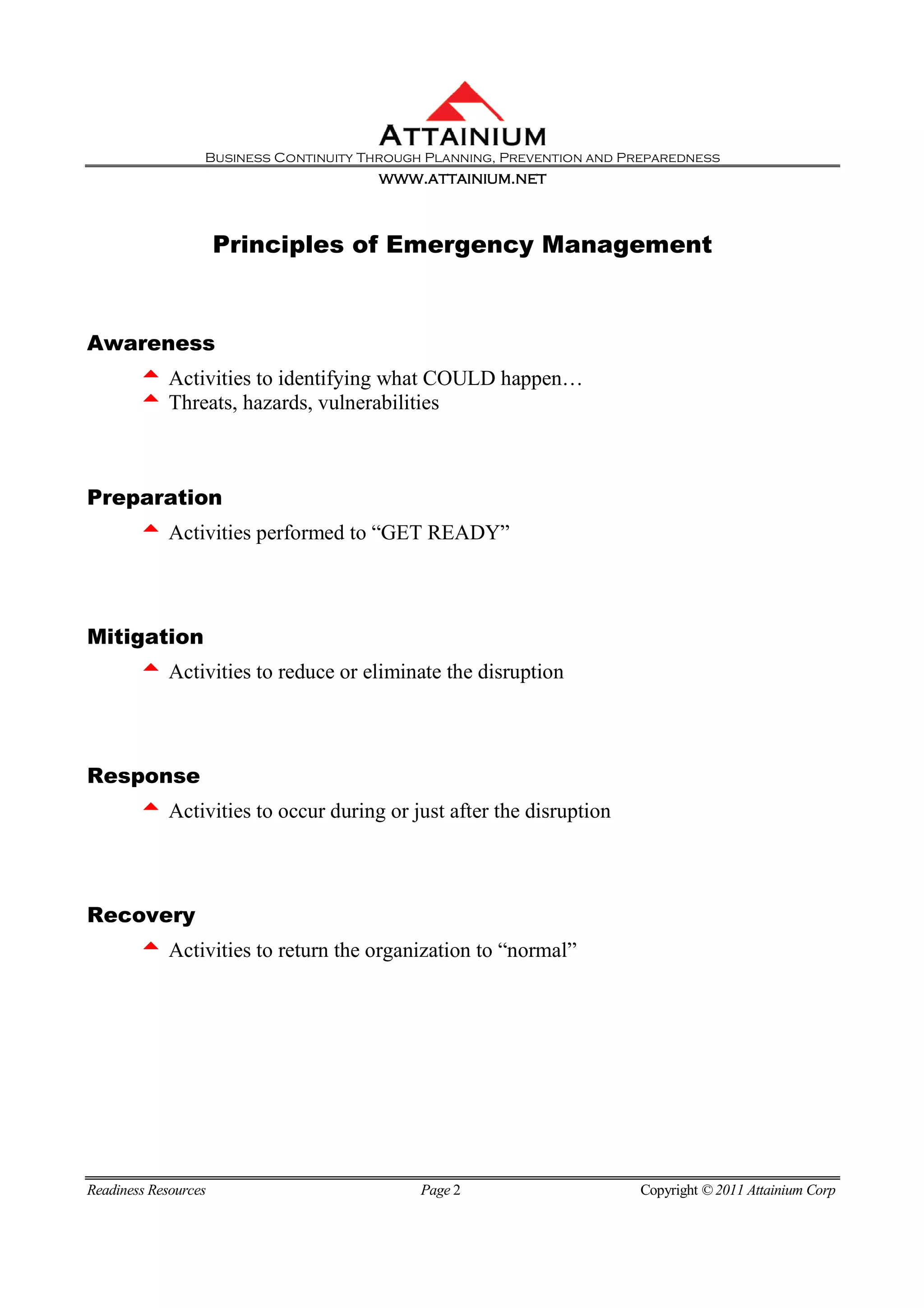 The Disaster Experience | PDF | Business | Business and Finance