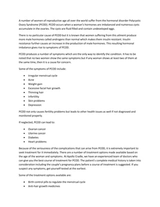 All About PCOD | PDF