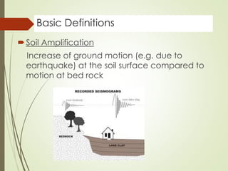Soil Amplification and Soil-Structure Interaction | PDF