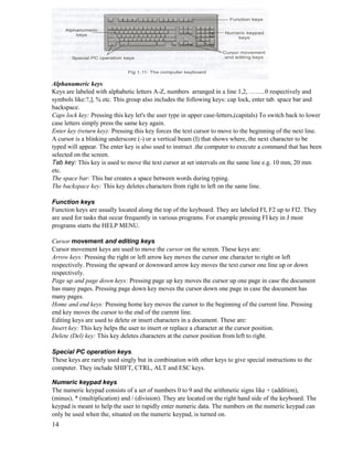 computer notes form one for kenyan high school | PDF
