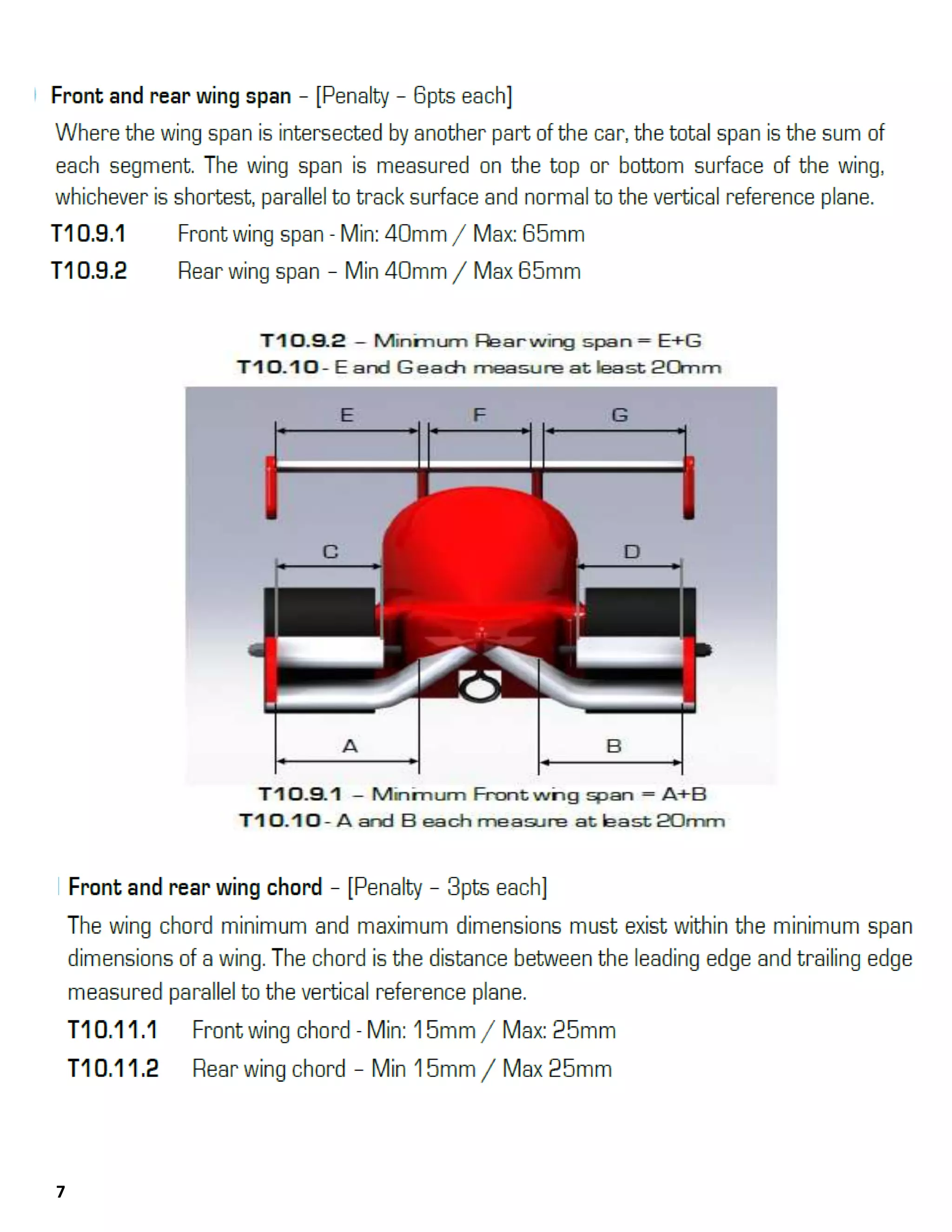 F1 car dimensions | DOCX