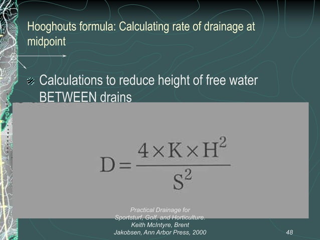 F1 Drainage fundamentals | PPTX