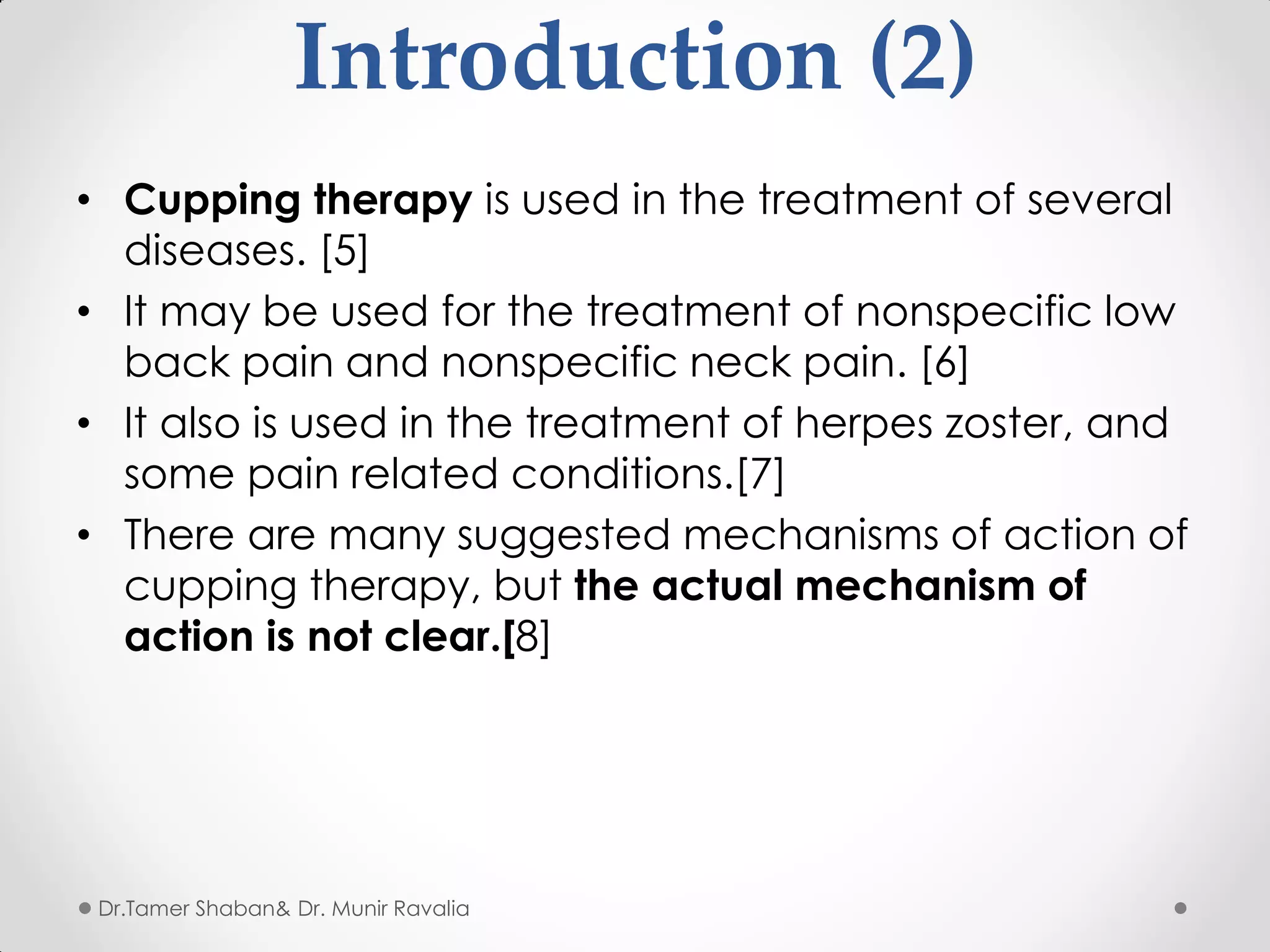 Genetic theory – a suggested cupping therapy mechanism of action | PPT