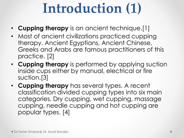 Genetic theory – a suggested cupping therapy mechanism of action | PPT