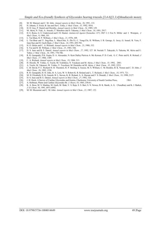 Simple and Eco-friendly Synthesis of Glycosides bearing triazolo[3,4-b ...