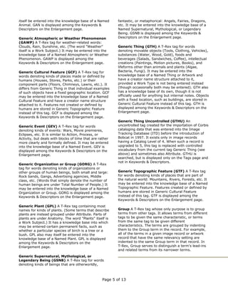 Glossary of Media Cataloging Terms | DOC