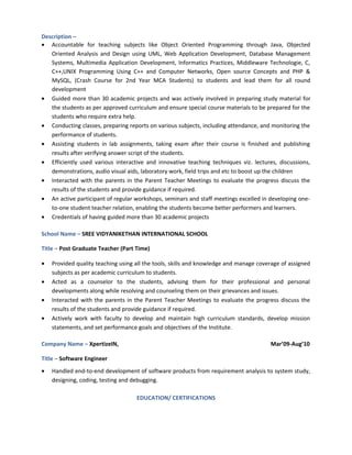 PETA SURESH_SocialProfile | PDF