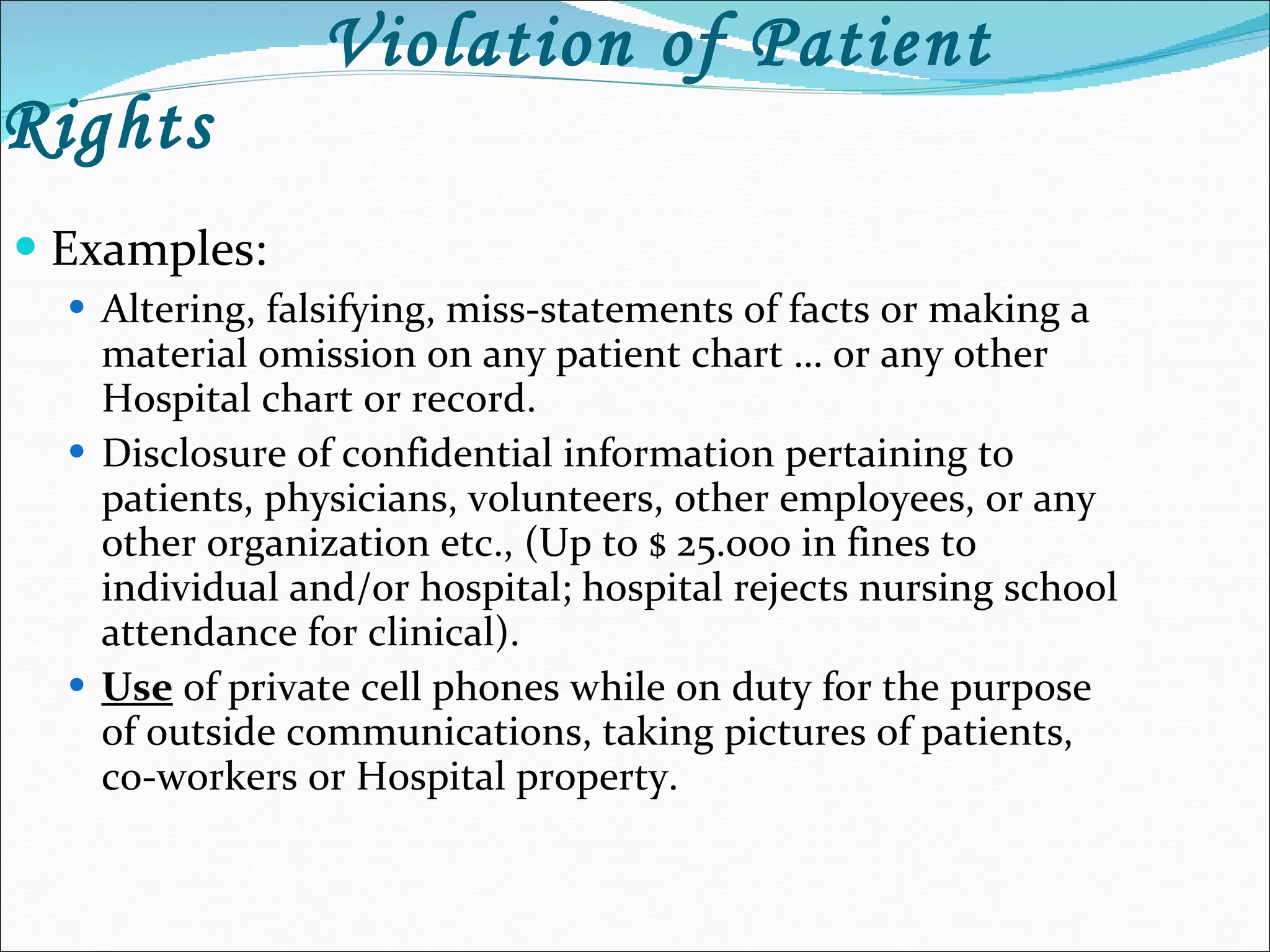 VVC Nursing : F10 General Hospital Orientation | PPT