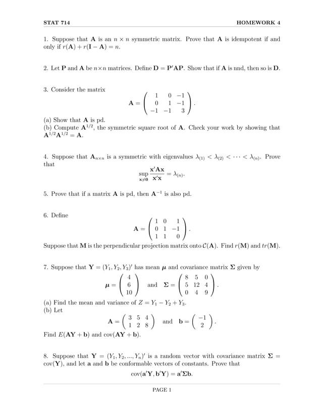 probability problem with brief solution 4 | PDF