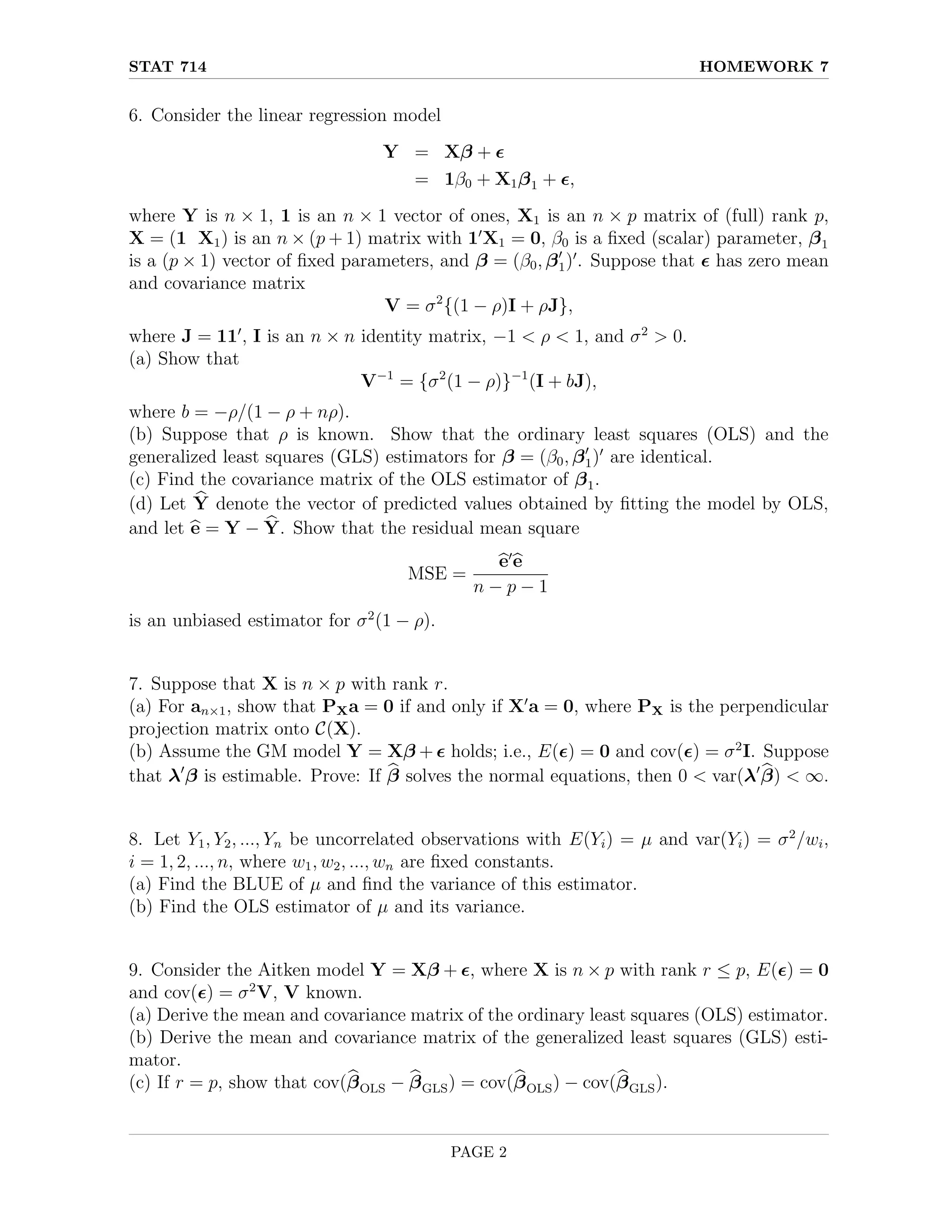 probability problem with brief solution 7 | PDF