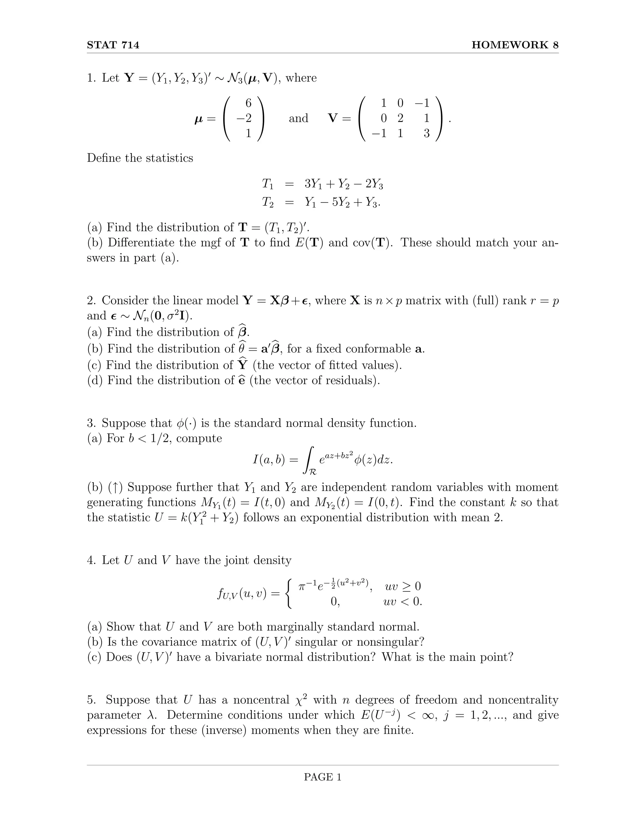 probability problem with brief solution 8 | PDF