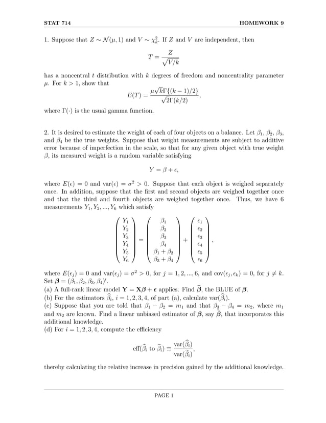 probability problem with brief solution 9 | PDF
