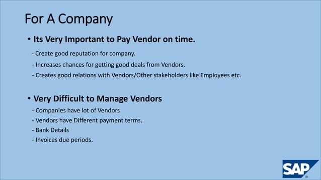 SAP Automatic Payment Program - F110 | PPTX