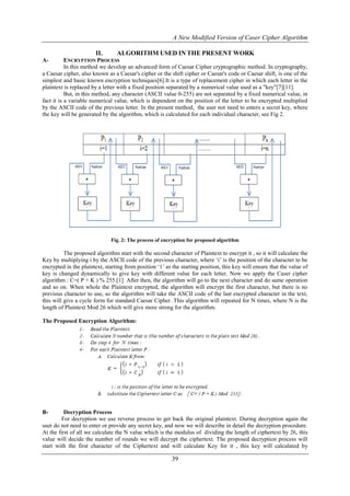 A New Modified Version of Caser Cipher Algorithm | PDF