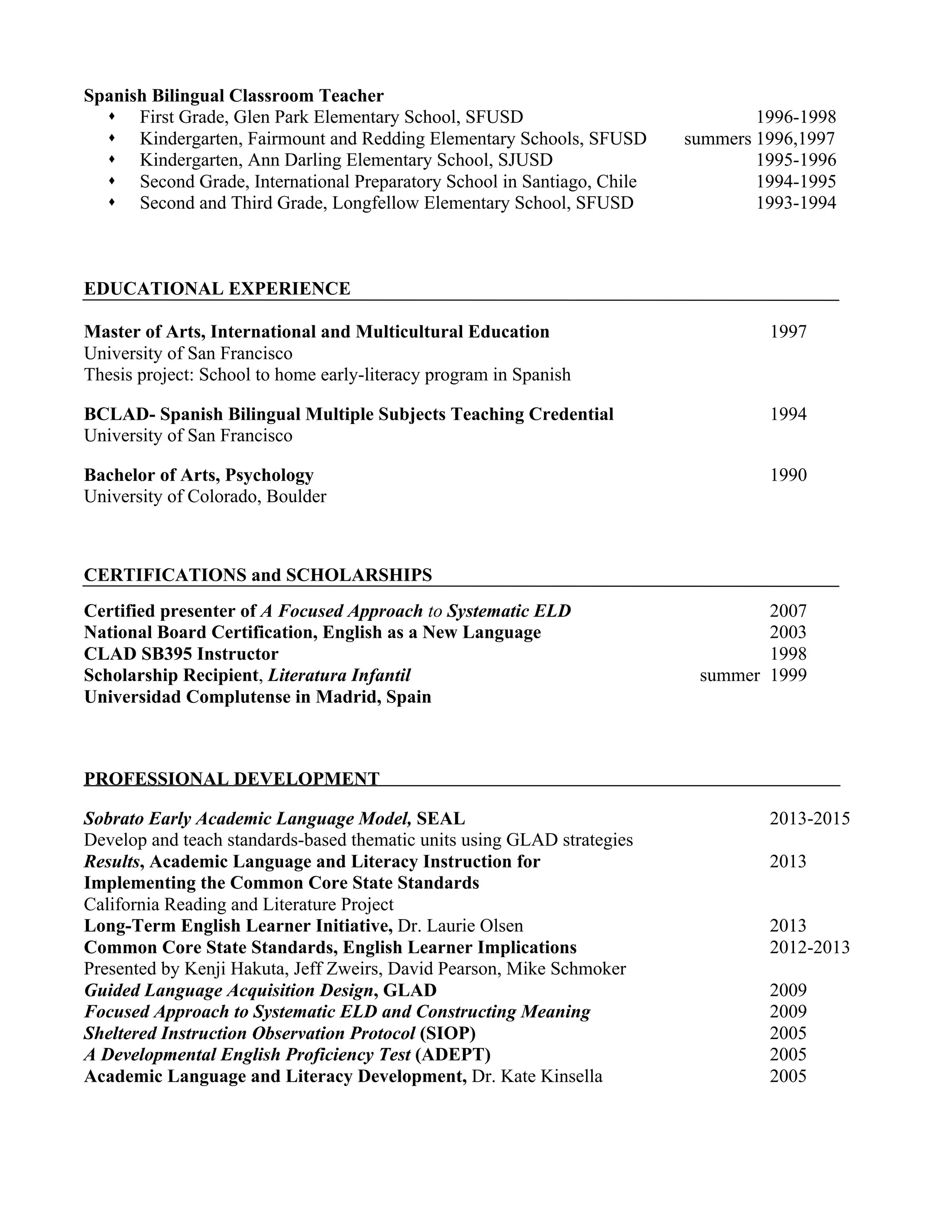 JHS Resume 2015 PDF | PDF
