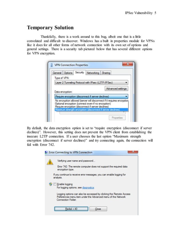 ITERA Paper - IPSec L2TP Vulnerability | PDF