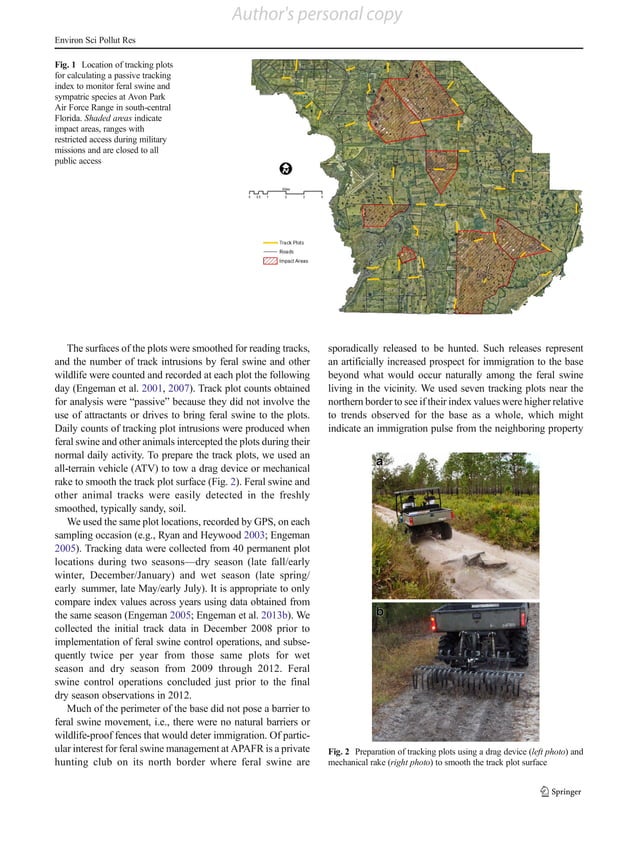 Feral Swine Project Report | PDF