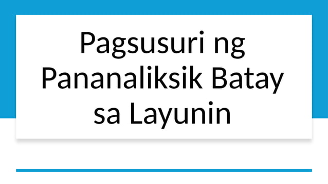 Pagbasa at Pagsusuri ng Iba’t Ibang Teksto Tungo sa Pananaliksik | PPTX