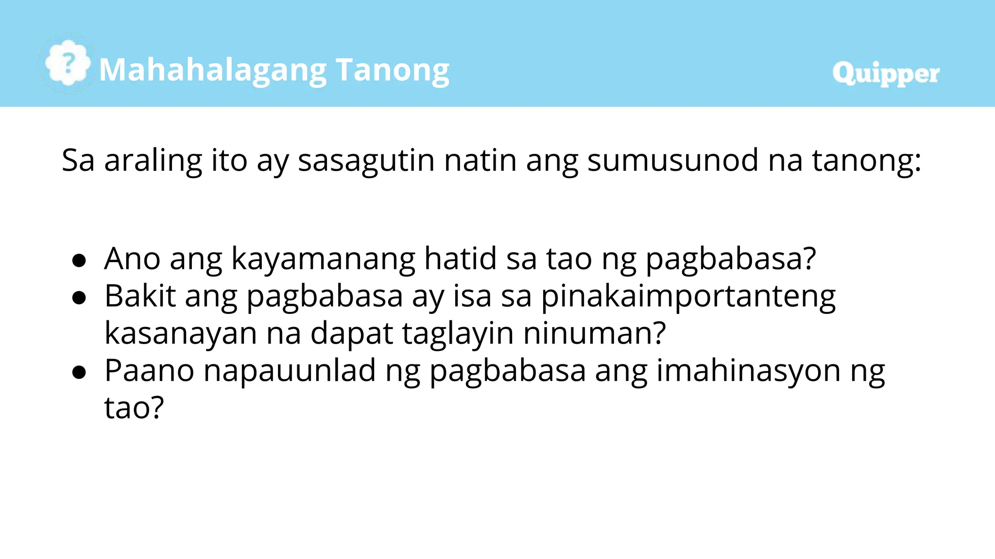 Pagbasa at Pagsusuri-KAHULUGAN AT KATANGIAN NG PAGBASA | PPTX