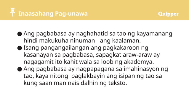 F11 Pagbasa Unit 1 lesson 1 for grade 11 .pptx