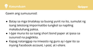 Paggamit ng mga Cohesive DevicesF11 Pagbasa U2 L4.pptx