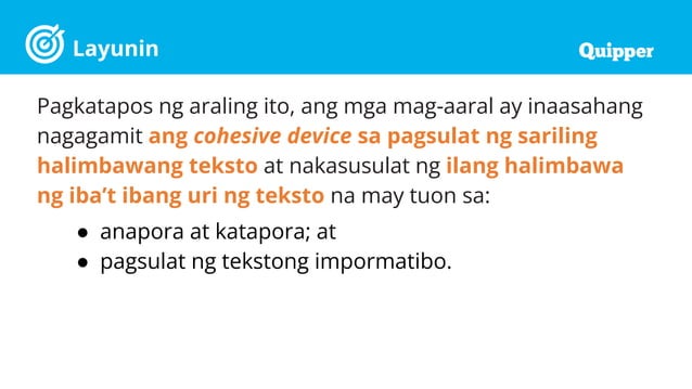 Paggamit ng mga Cohesive DevicesF11 Pagbasa U2 L4.pptx