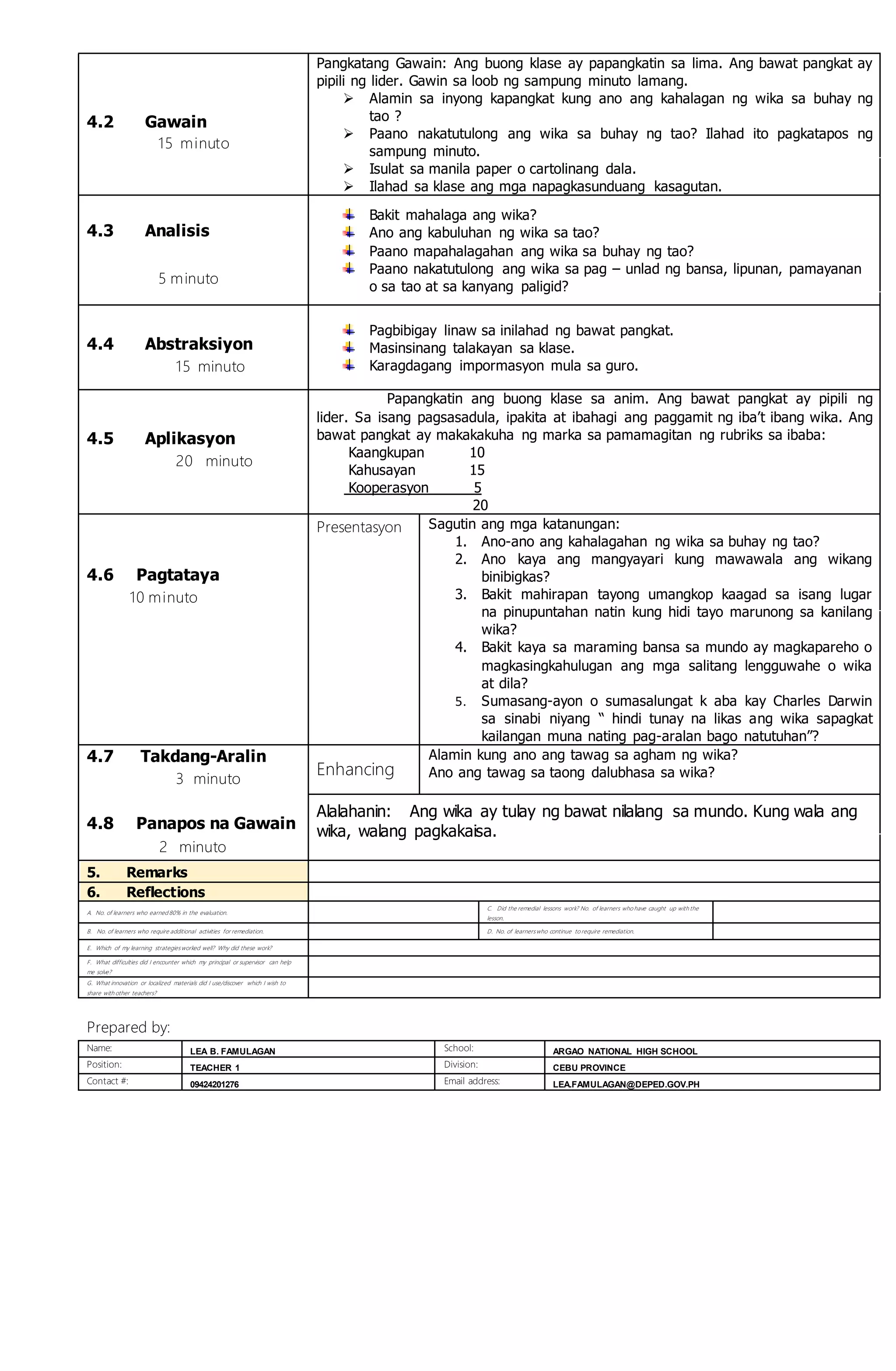 KOMUNIKASYON DLP | DOCX