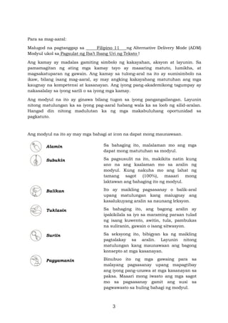 Mga Uri ng Teksto | PDF