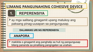 ARALIN 4Paggamit ng Cohesive Device.pptx
