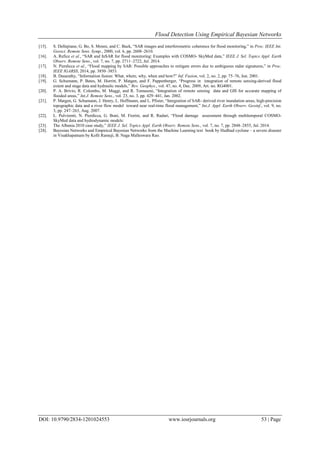 Flood Detection Using Empirical Bayesian Networks | PDF