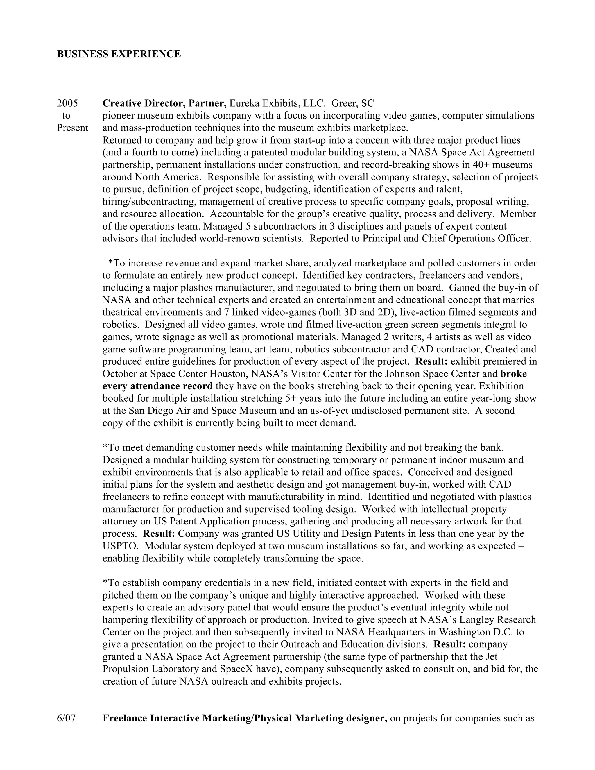 KeithFeinstein resume 9-16 | PDF