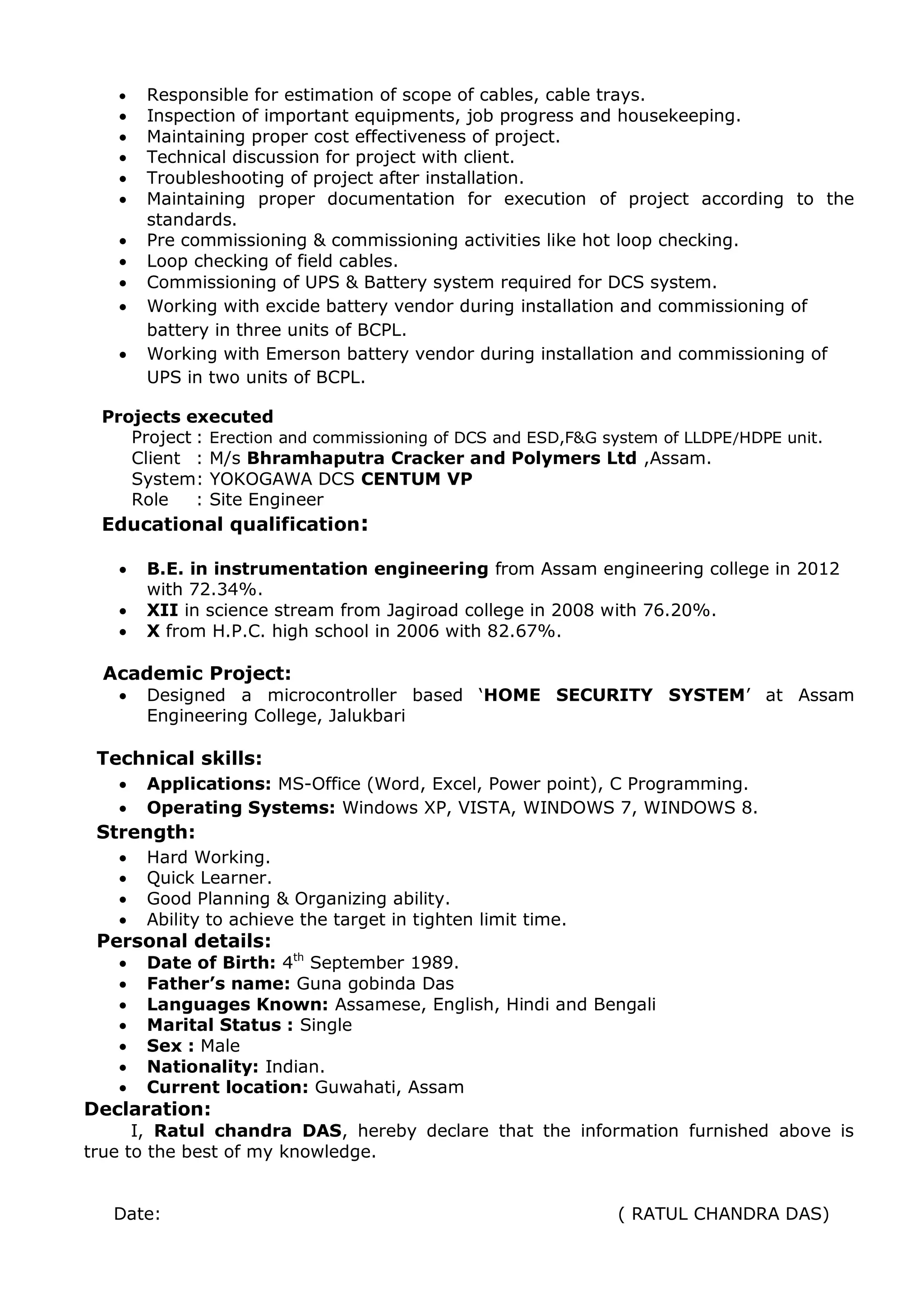 Resume | PDF
