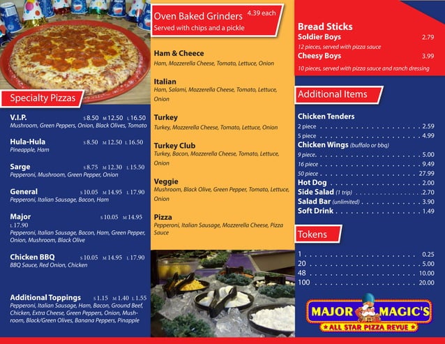 major-magic-menu | PDF