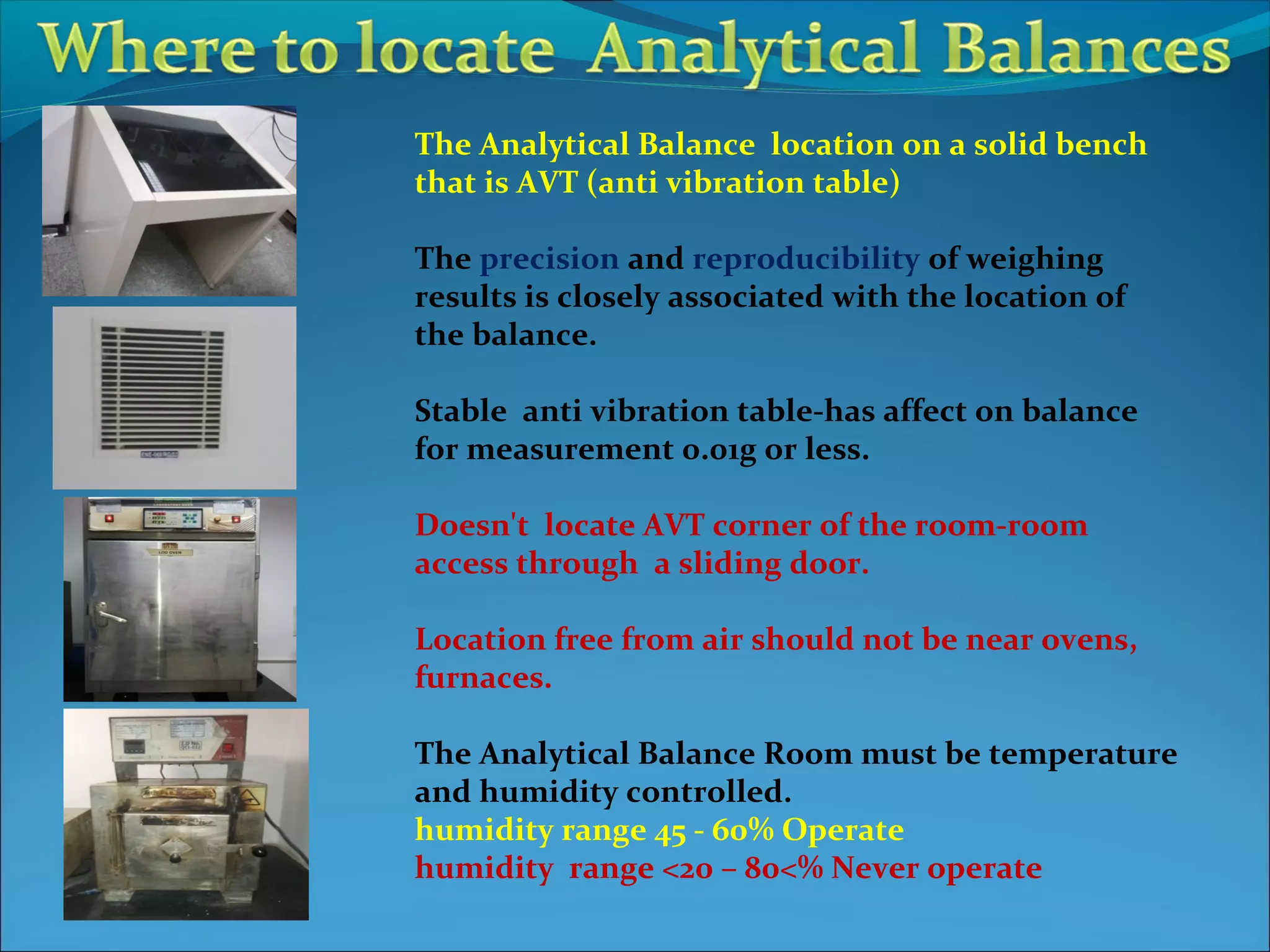 Analytical balance Presentation | PPT