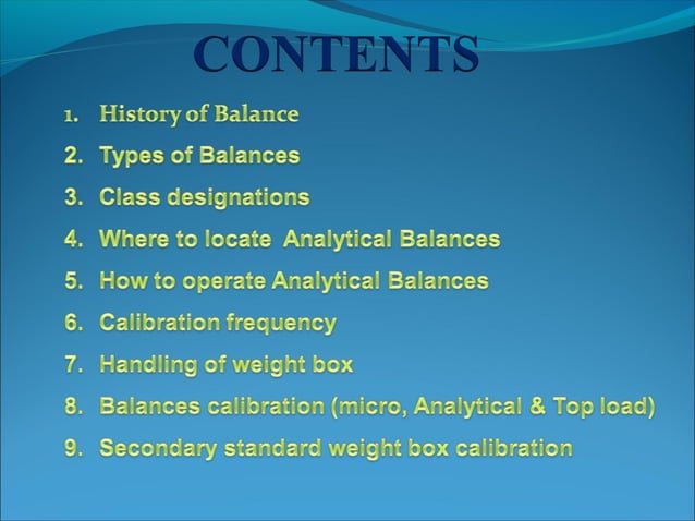 Analytical balance Presentation | PPT | Chemistry | Science