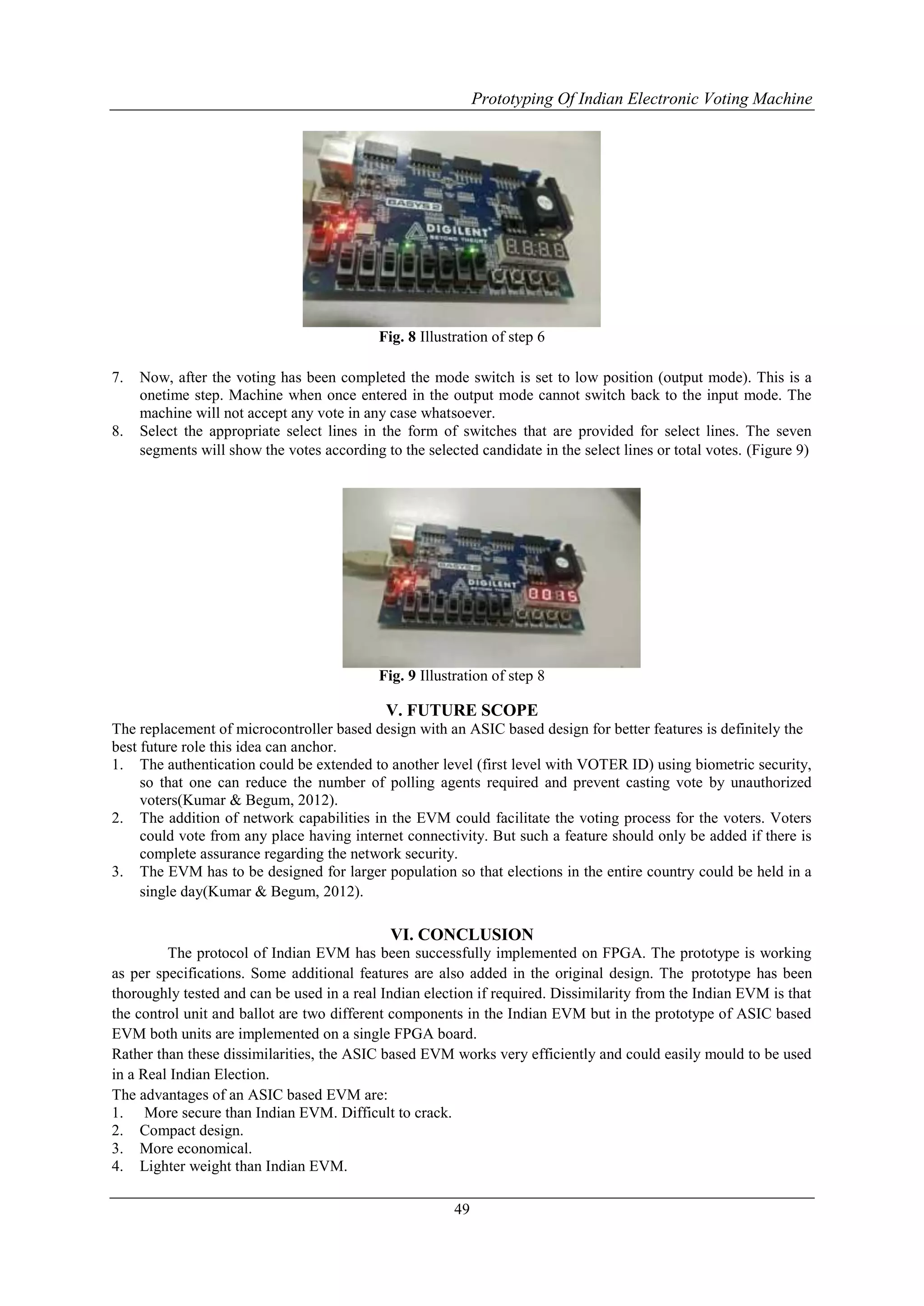 Prototyping of Indian Electronic Voting Machine | PDF