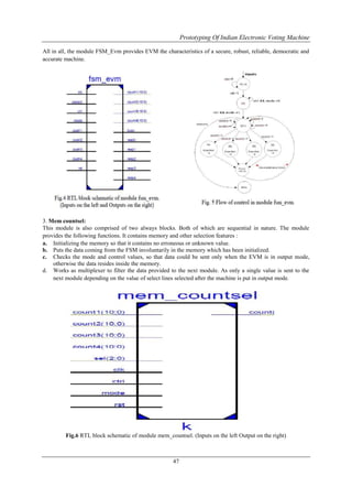Prototyping of Indian Electronic Voting Machine | PDF