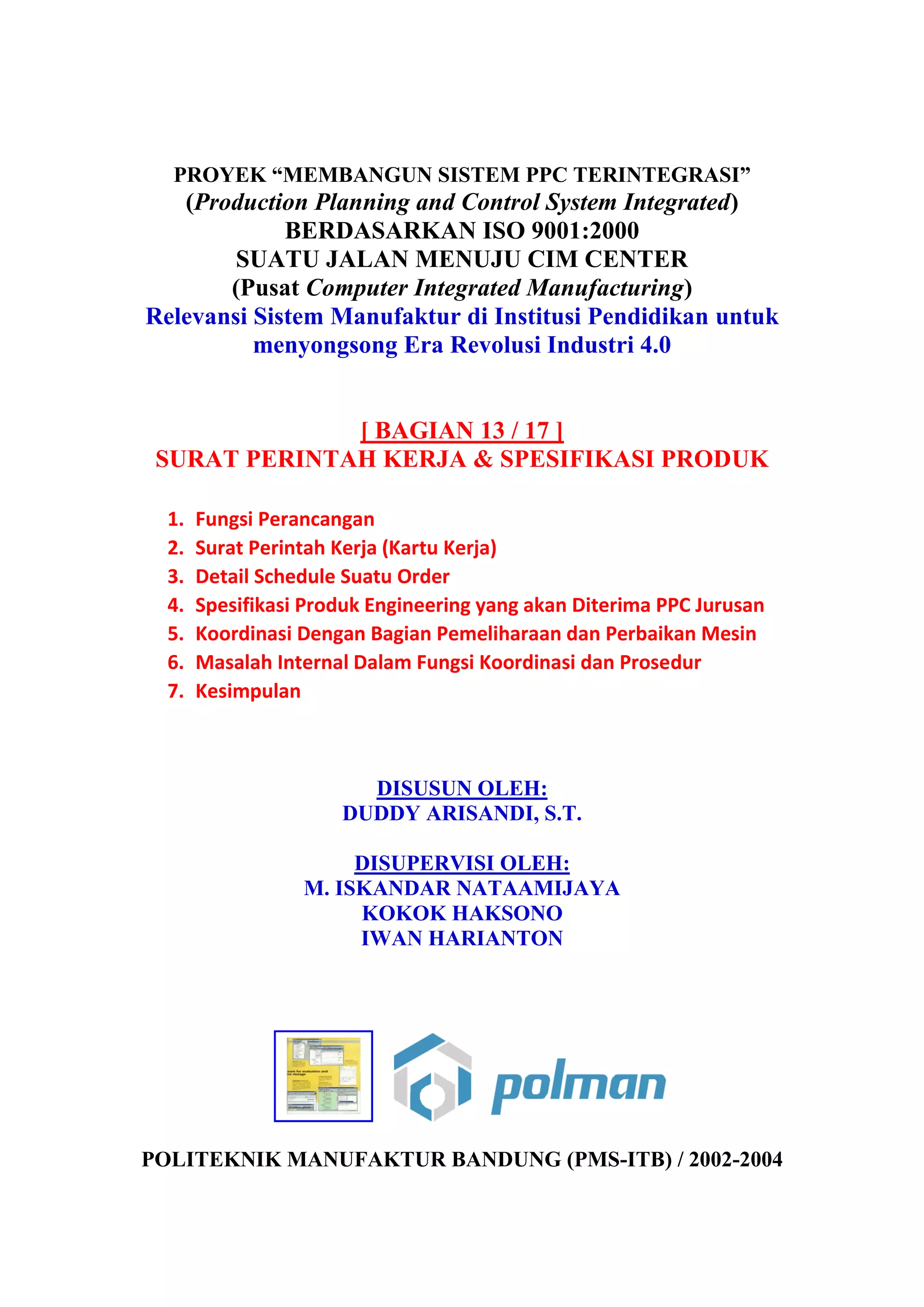 F[14/17]_Proyek Sistem PPC Terintegrasi_Surat Perintah Kerja dan ...