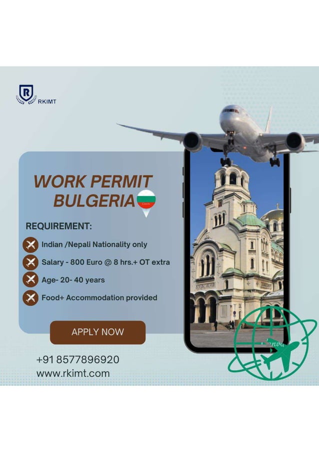 WORK PERMIT IN BULGARIA | Work Visa Services | PDF