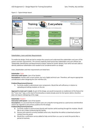 UCD Assignment 2 – Final Report – Training Everywhere | PDF