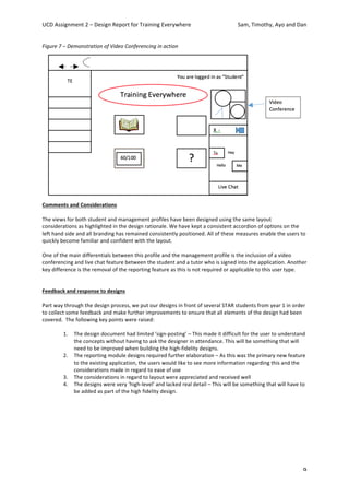 UCD Assignment 2 – Final Report – Training Everywhere | PDF