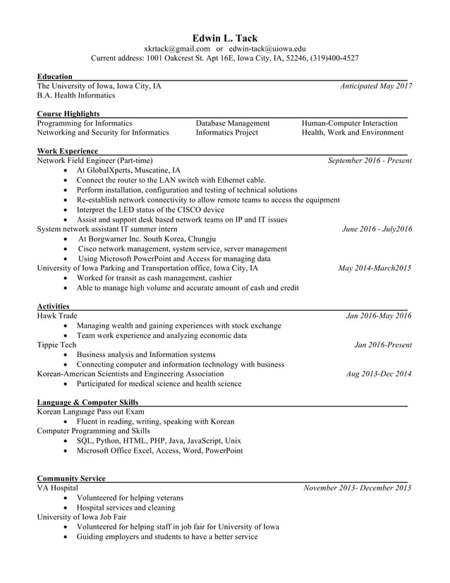 My Resume | PDF